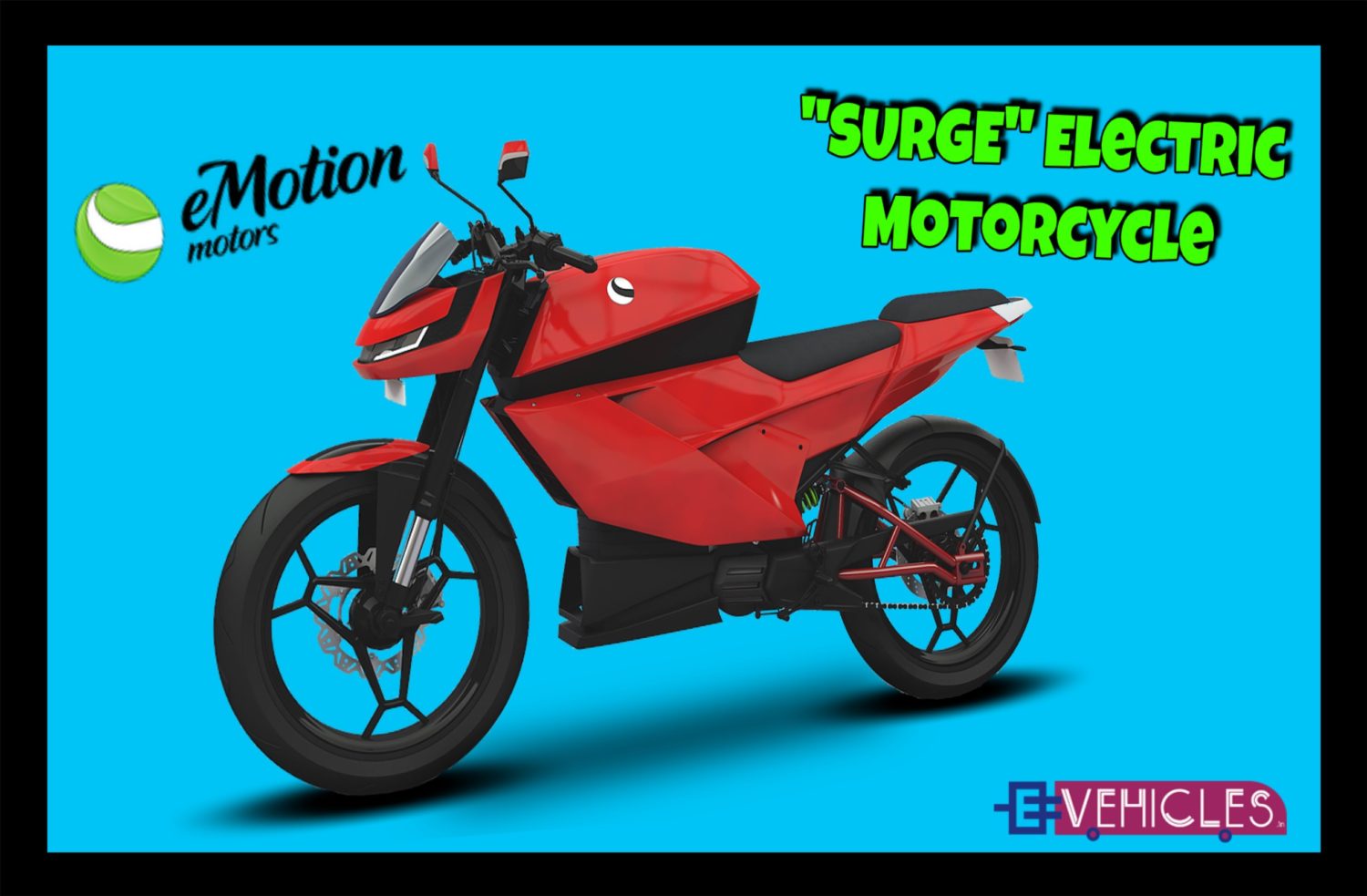 eMotion Surge Electric Motorcycle to Launch in 2019 - India's best ...