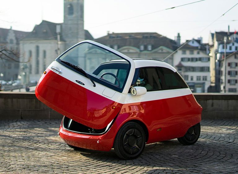 Meet The World s Smallest Electric Car Microlino Electric Car India s