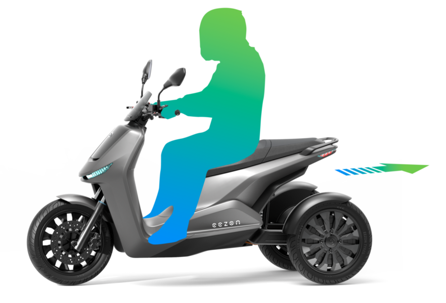 Eezon E3 Three Wheeled Electric Motorcycle - India's best electric ...