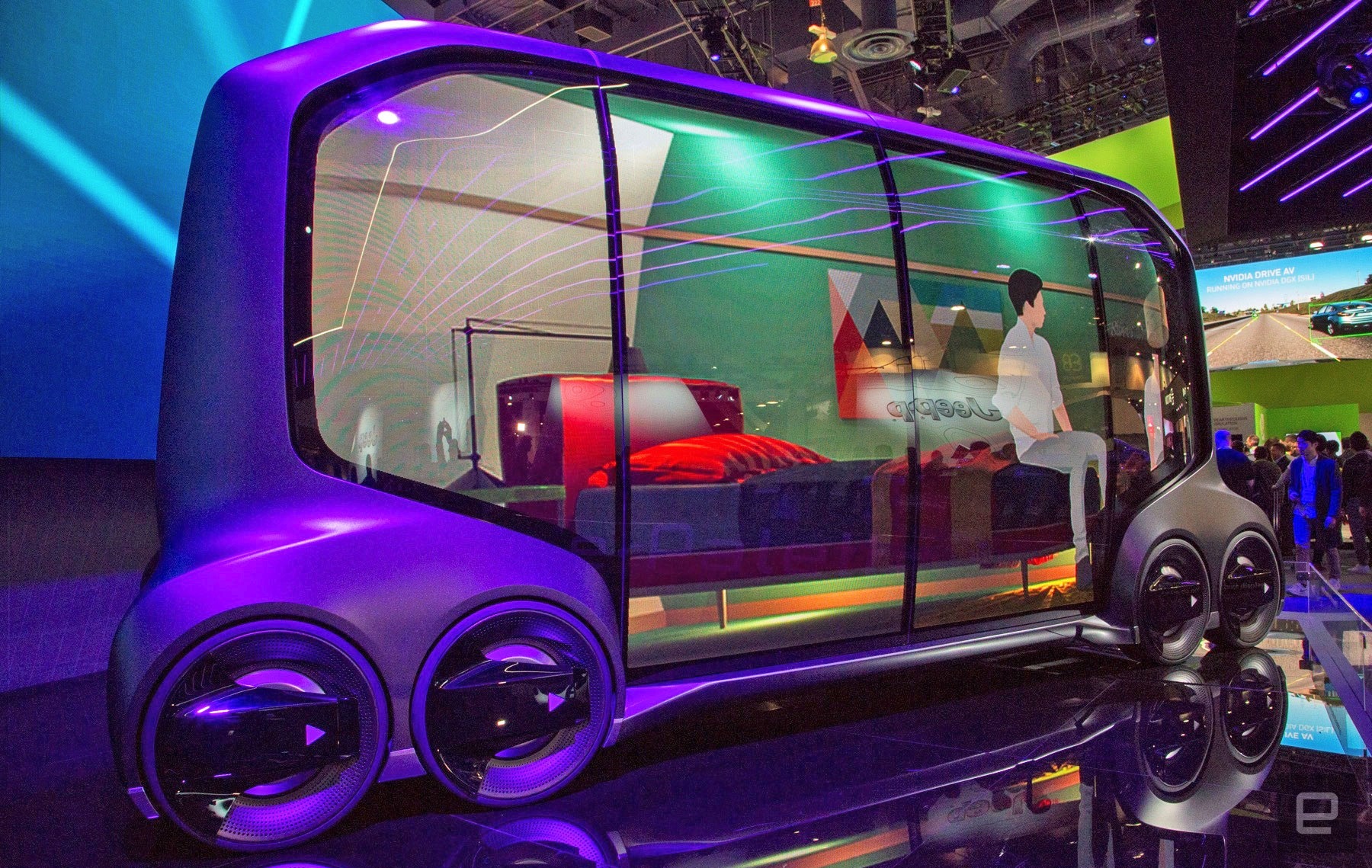 Toyota's Self Driving Electric e-Palette - India's best electric ...