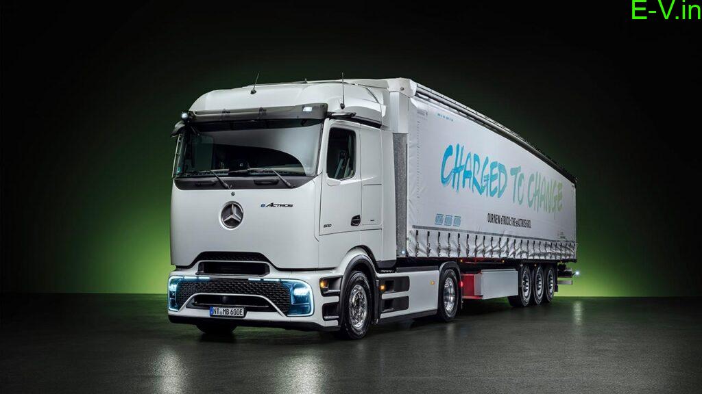 Introducing the new eActros 600 with a 500km range from Mercedes-Benz ...