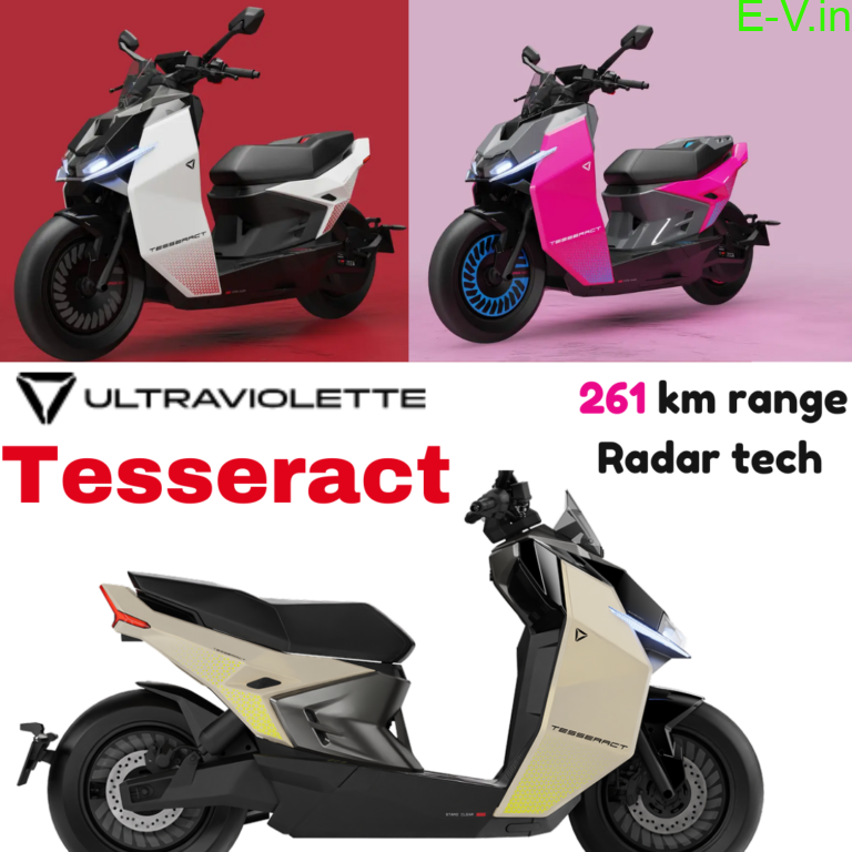 Ultraviolette Launches Tesseract: India’s First Scooter with Radar ...