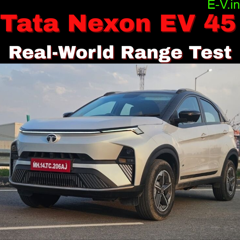 Tata Nexon EV 45 Real-World Range Tested: How It Performs on the Road ...