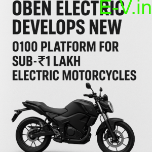 Oben Electric Unveils Game-Changing O100 Platform for Budget EV ...