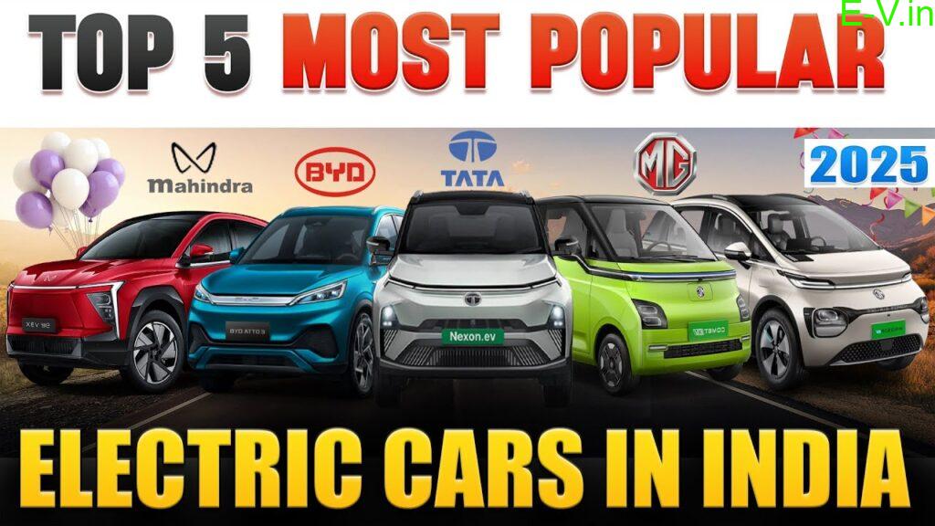 Top 5 Electric Cars in India (2025) – Detailed Specifications and ...