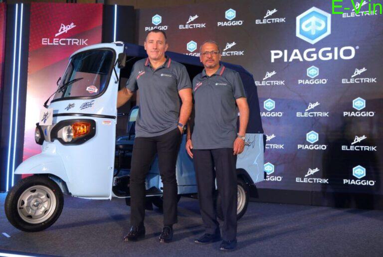 Piaggio Launches Apé E-City Ultra and FX Maxx Electric Three-Wheelers ...